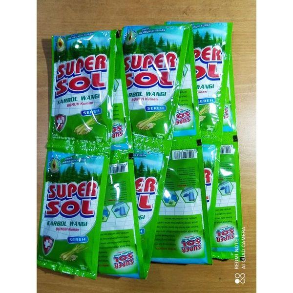 Jual 1 Renceng Super Sol Karbol Wangi 12 Sachet - PINE - Jakarta Timur ...