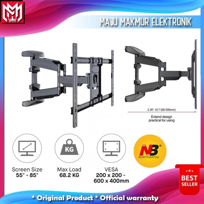 Jual NBP65 Nb p65 North Bayou Braket Brecket Bracket tv 55 60 65 75 85 inch - Jakarta Selatan ...
