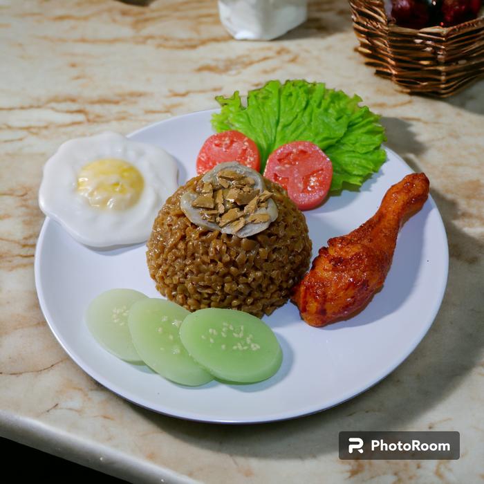 Jual Replika makanan/dummy Nasi goreng toping bakso+daging set - Kab ...