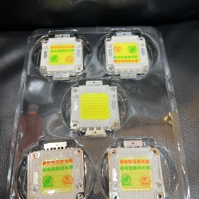 Jual Mata led Chip Lampu Jalan Sorot Led 100w 100 watt mata lampu 50w ...