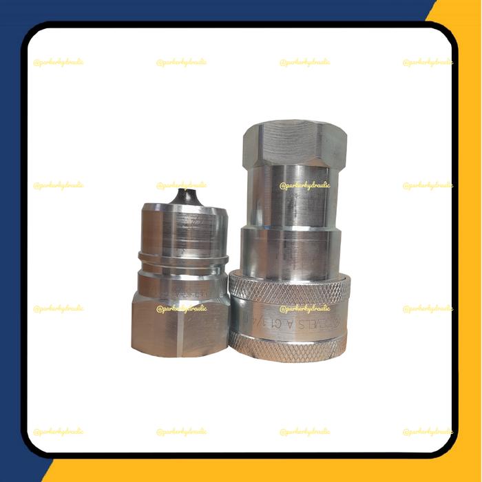 Jual QC Quick Coupling 1-1/4" Coupler QDC Gemels ISO 7241/A BSP - Kota ...