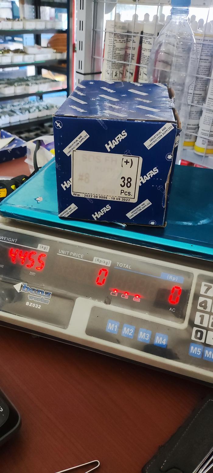 Jual Sekrup Sds fh 8 x 38mm / Sekrup Driling Besi / Sekrup Grc - Kota ...