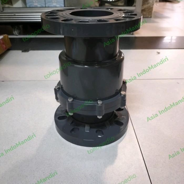 Jual Swing Check Valve PVC Flange JIS 10K 3 " inch DN 80 - Jakarta ...