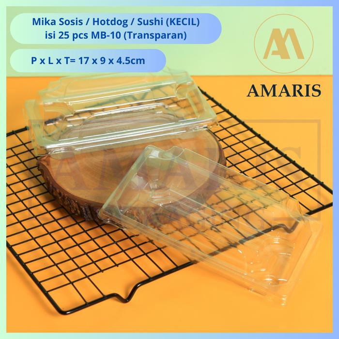 Jual Mika Sosis/sushi/hotdog Besar Isi 25 Pcs Mb-10 Amaris Packaging Di ...