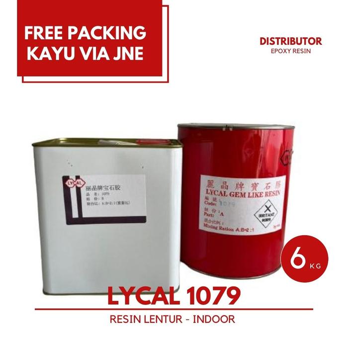 Jual Resin bening Lycal (Lentur) dgn Katalis - Lycal 1079 - 6 kg - Kota ...