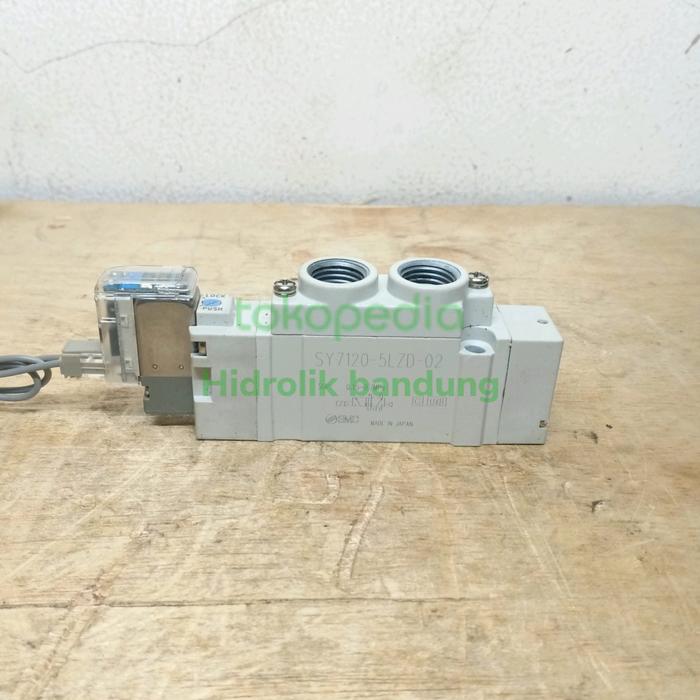 Jual SY7120 - 5LZD - 02 SMC SELENOID VALVE PNEUMATIC 24 VDC SINGLE CONTROL - Kota Bandung ...