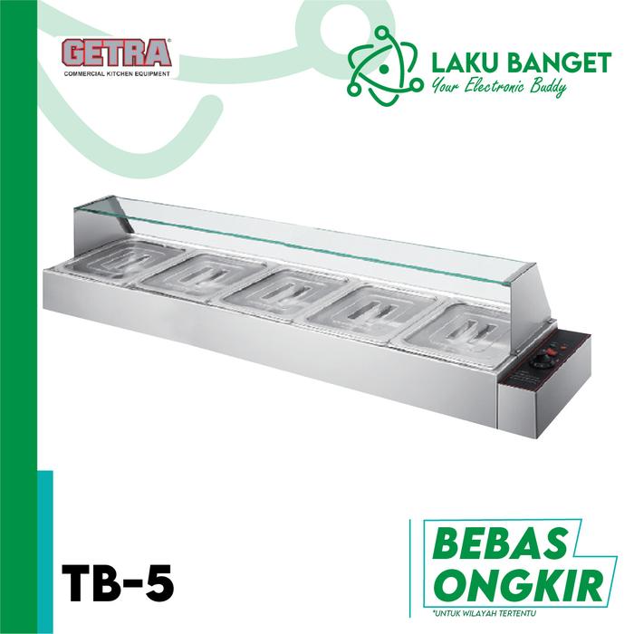 Jual GETRA Table Top Bain Marie tipe TB - 5 / TB 5 / TB5 - Jakarta Barat - Laku Banget Jakarta ...