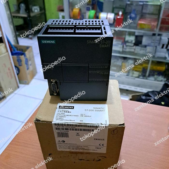 Jual SIMATIC S7-200 SMART CPU SR20 SIEMENS 6ES7 288-1SR20-0AA0 ORIGINAL - Kota Bandung - ZENTAMA ...