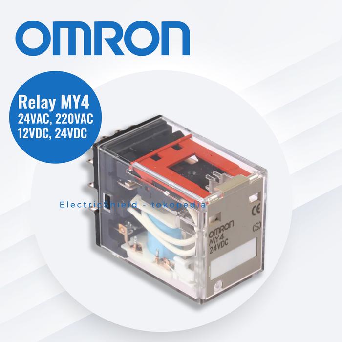 Jual Relay Omron MY4 220VAC, 24VDC, 12VDC, 24VAC - 220VAC - Jakarta ...