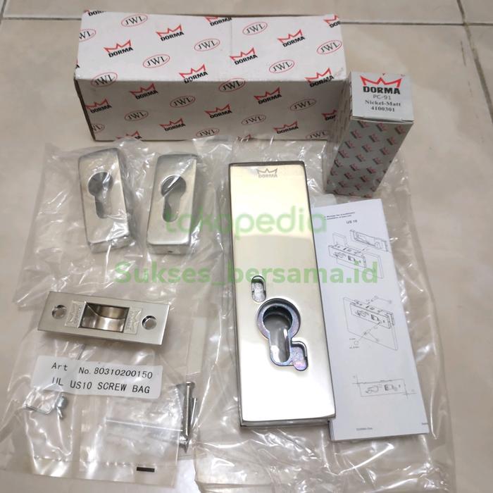 Jual Kunci Pintu Kaca patch fitting US 10 Dorma Original - Jakarta ...