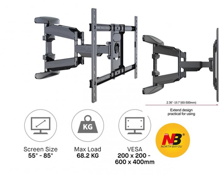 Jual NBP65 NB p6 North Bayou Braket Breket Bracket tv 55 60 65 75 85 inch - Jakarta Selatan ...
