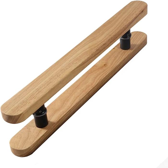 Jual Handle Pintu Rumah Gagang Pintu Tarikan Pintu Kayu Jati Oval ...