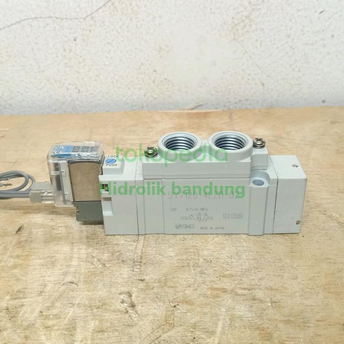 Jual SY 7120 - 4LZD - 02 SMC SELENOID VALVE PNEUMATIC SINGLE CONTROL 220VAC - Kota Bandung ...