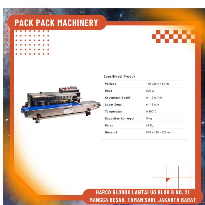 Jual Mesin Nitrogen Filling Band Sealer Model SF-150N/S - Jakarta Barat ...