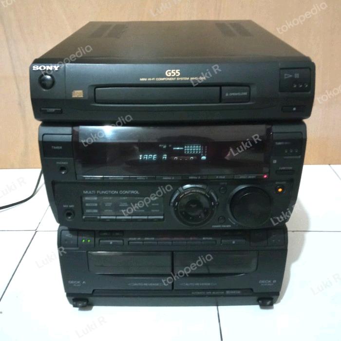 Jual Head Compo Sony MHC G55 fungsi normal Tape Aux Radio - Kab ...