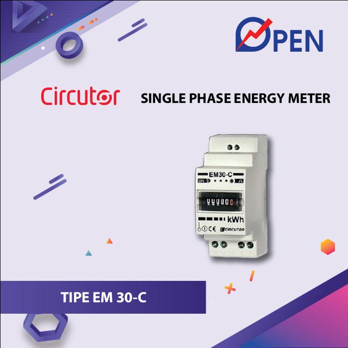 Jual SINGLE PHASE ENERGY METER TIPE EM 30-C CIRCUTOR - Jakarta Pusat - PUMA ELEKTRIK NIAGA ...