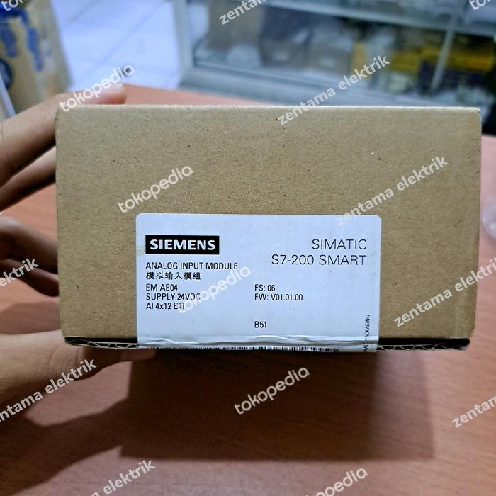 Jual SIEMENS SIMATIC S7 200 SMART 6ES7 288-3AE04-0AA0 ANALOG INPUT MODULE - Kota Bandung ...