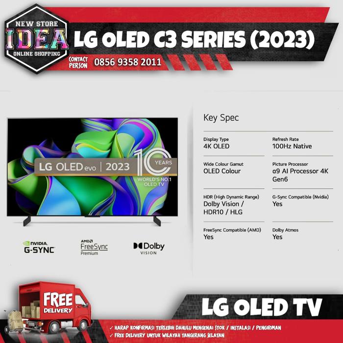 Jual LG OLED 42C3 (2023) - SMART TV 42" 4K UHD HDR DOLBY OLED42C3PSA - Kota Tangerang Selatan ...