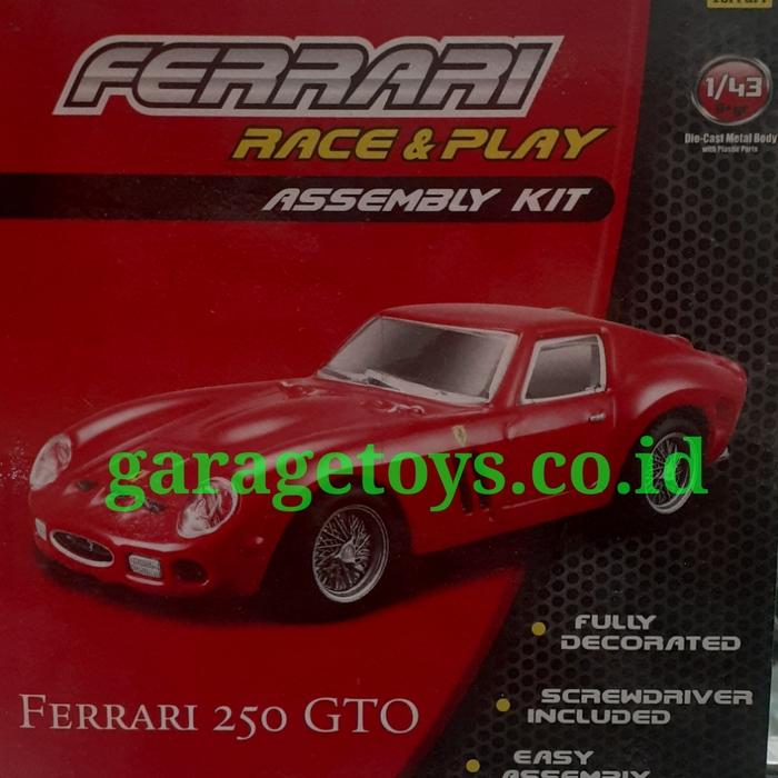 Jual Bburago 1:43 Diecast Ferrari 250 GTO Model Kit - Kota Surabaya ...
