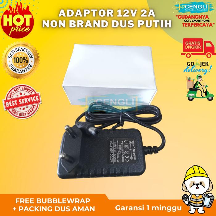Promo Adaptor SPC 2 A Best Quality 12V 2A ASLI - 2A DUS PUTIH - Kota ...