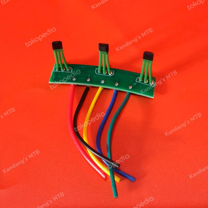 Jual PCB Hall sensor dinamo bldc sepeda / motor listrik 41F sudut 120 ...