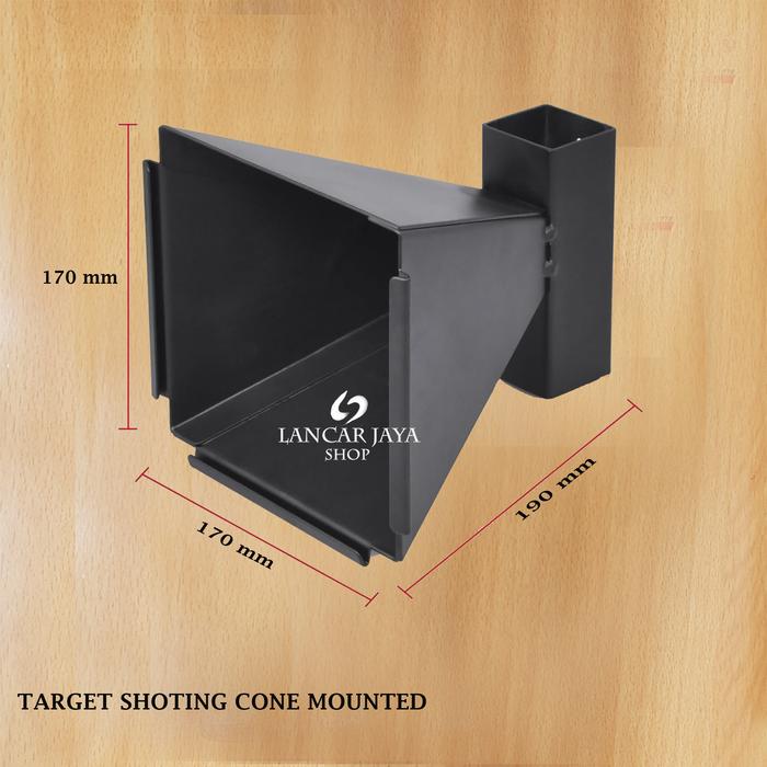 Jual TARGET BESI CONE / SASARAN TEMBAK BESI 17 X 17 - Kota Depok - Lancer JAYA | Tokopedia