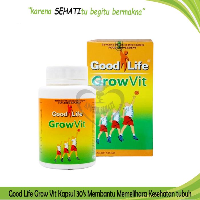 Promo Goodlife Grow Vit Suplemen Multivitamin Pertumbuhan Anak - Kota ...