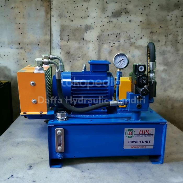 Jual POWER PACK HYDRAULIC 30L ELECTRIC MOTOR 1.5HP 3PHASSE+ FAN COOLER - Jakarta Barat - Daffa ...