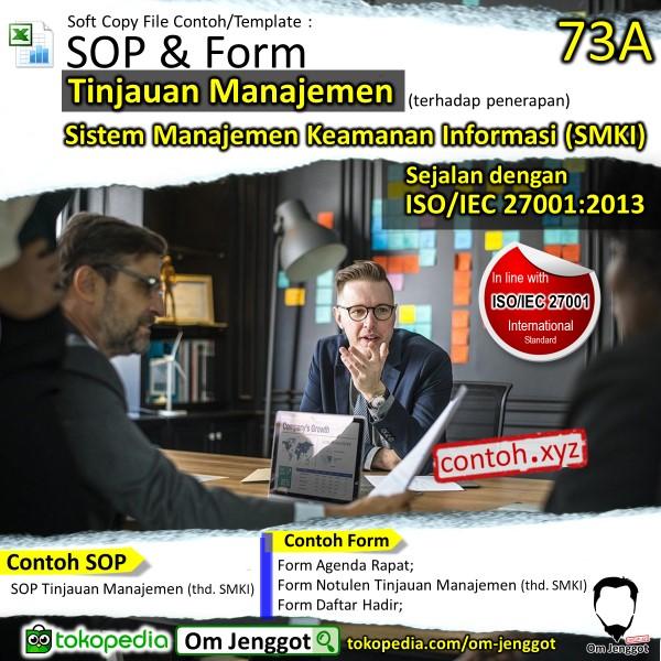 Jual [Softcopy] Contoh SOP Tinjauan Manajemen (SMKI/ SMPI), ISO/IEC ...