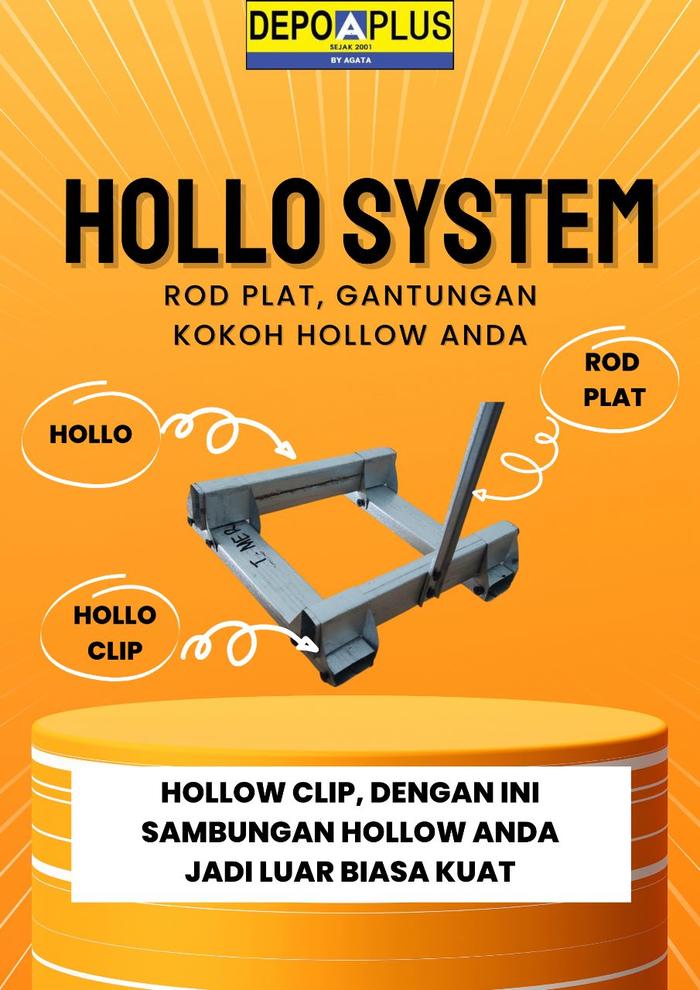 Jual HOLLOW GYPSUM PAKET BUNDLING 0,5 2X4 DAN 4X4 HOLLOW SYSTEM /M2 - Kota Bandung - Depo Aplus ...