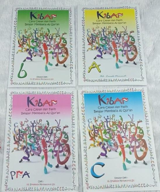 Jual Buku Kibar Cara Cepat dan Fasih Belajar Membaca Alquran Seri Pra-A ...