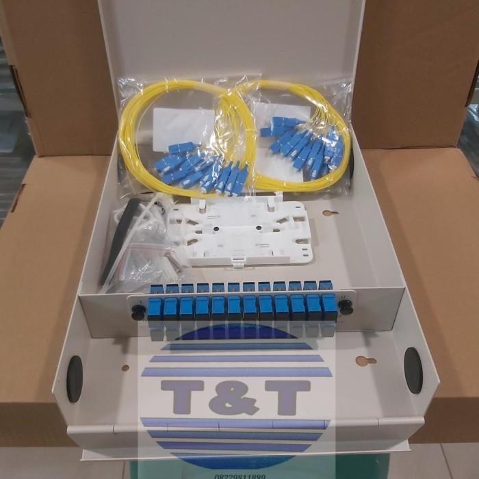 Jual LITECH OTB WALL 24 CORE SC APC FULL SET FIBER OPTIK - Jakarta ...