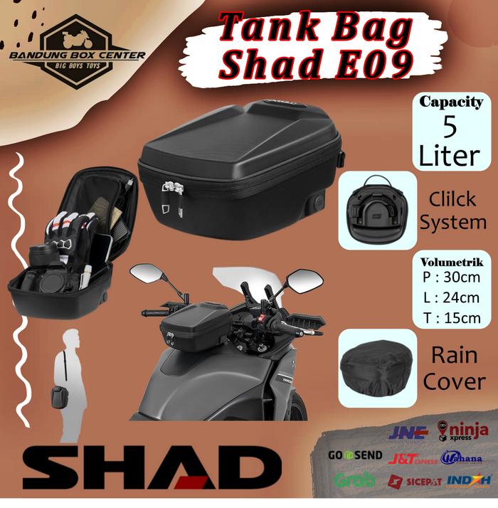 Jual TankBag Shad E03 E09 TR15 Tas Tanki Motor Shad Tank Bag Honda ...