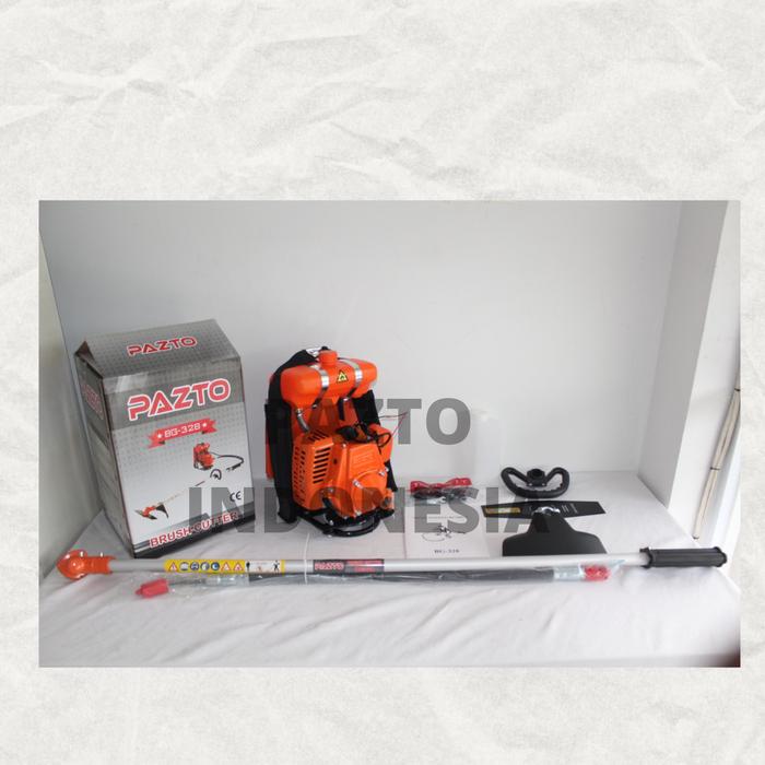 Jual MESIN POTONG RUMPUT GENDONG PAZTO BRUSH CUTTER 328 TERBAIK ...