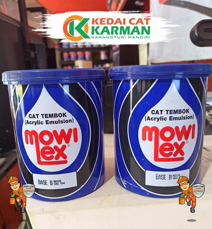 Jual CAT TEMBOK INTERIOR MOWILEX EMULSION E100 E200 E070 - CAT TEMBOK ...