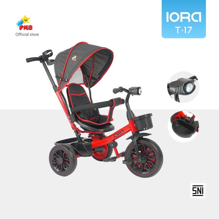 Jual Sepeda Anak Roda Tiga IORA Tricycle T 17 PMB - Jakarta Utara ...