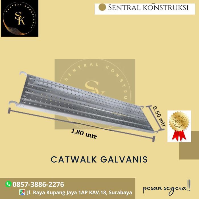 Jual Catwalk scaffolding galvanis - Kota Surabaya - sentral konstruksi ...