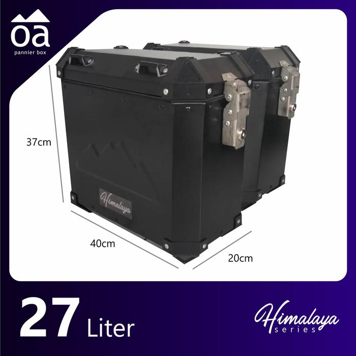 Jual Side Box Pannier 27 Liter Galvanis Sidebox - ORANGANEH PANNIER ...