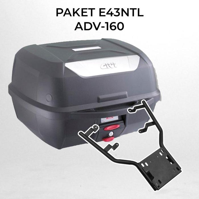 Jual Paket Box Motor Touring ADV 160 + Box GIVI E43 NTL - Jakarta Timur ...
