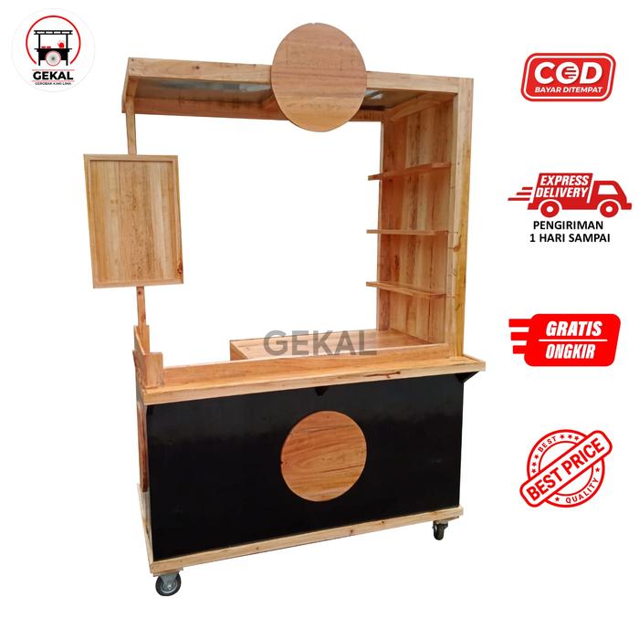 Jual Gerobak Es Teh Jumbo / Gerobak minuman / Booth - Kab. Klaten ...