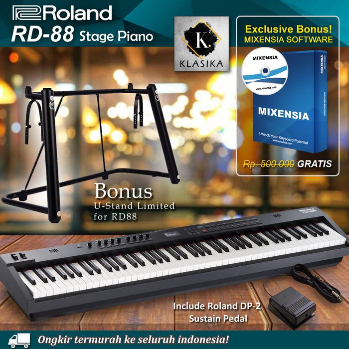 Jual Roland RD 88 / RD88 - Digital Stage Piano - Keyboard Garansi Resmi ...