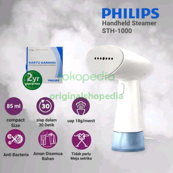 Jual Setrika uap PHILIPS handheld steamer STH1000 Setrika PHILIPS Sth ...