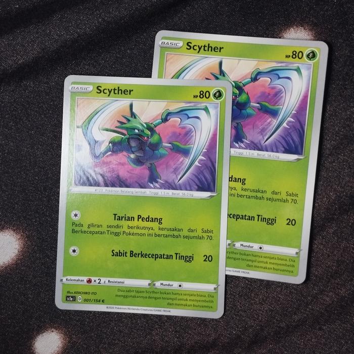 Jual scyther - Kartu Pokemon Indonesia TCG Card - Kota Malang - Pokemon Card Library | Tokopedia