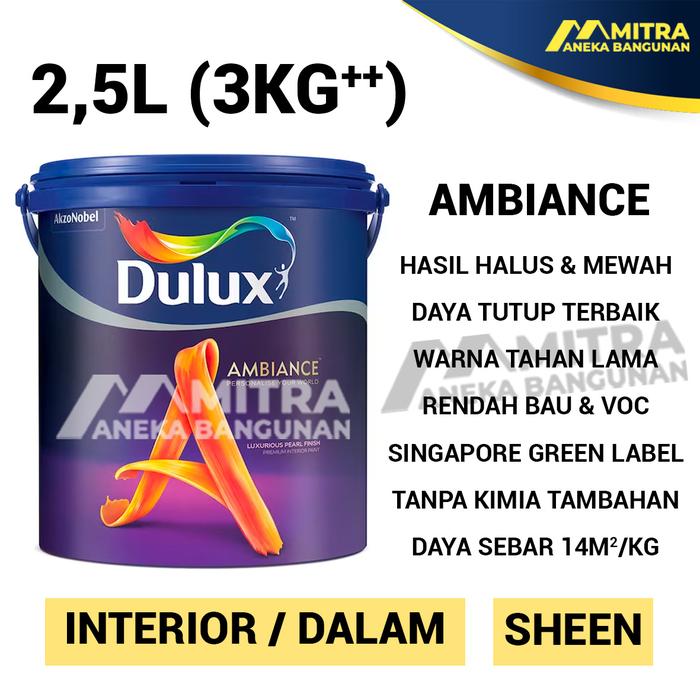 Jual CAT TEMBOK DULUX PASTEL SAGE 10GY 71/280 / SAGE GREEN - Ambiance ...