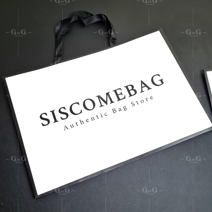 Jual Paper Bag Custom Print Premium Doff / Tali Katun /Uk. Sedang 1 ...