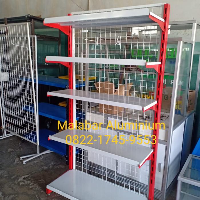 Jual rak gondola single 170 - Kota Bandung - MalabarAlumunium29 | Tokopedia