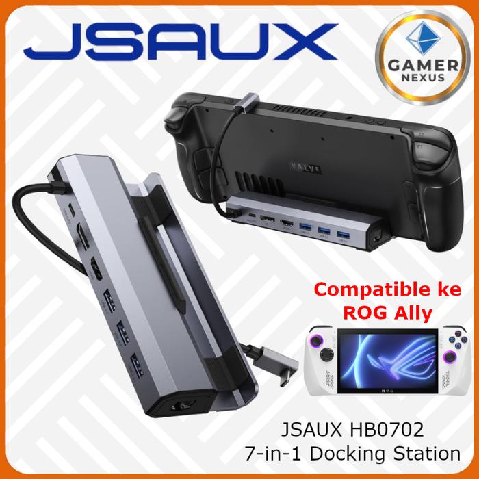Jual Jsaux Hb0702 7-in-1 Docking Station For Rog Ally Dock Di Seller ...