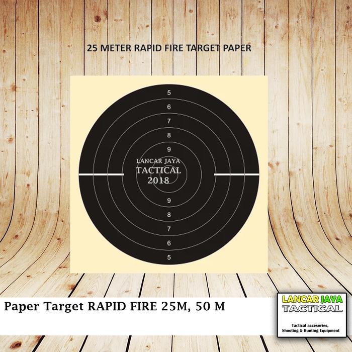 Jual Kertas Target sasaran / Paper target presisi rapid - Kota Depok ...