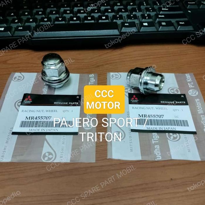 Jual NUT RACING MUR BAUT RODA MITSUBISHI TRITON PAJERO SPORT KTB ...