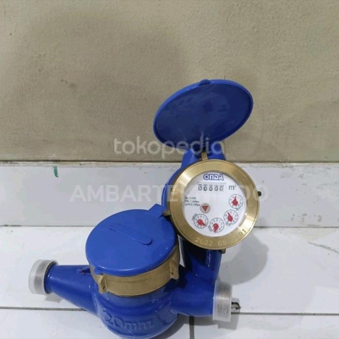Jual Water Meter ONDA Size 3/4 Inch DN20mm / Meteran Air Onda Murah - Jakarta Barat ...